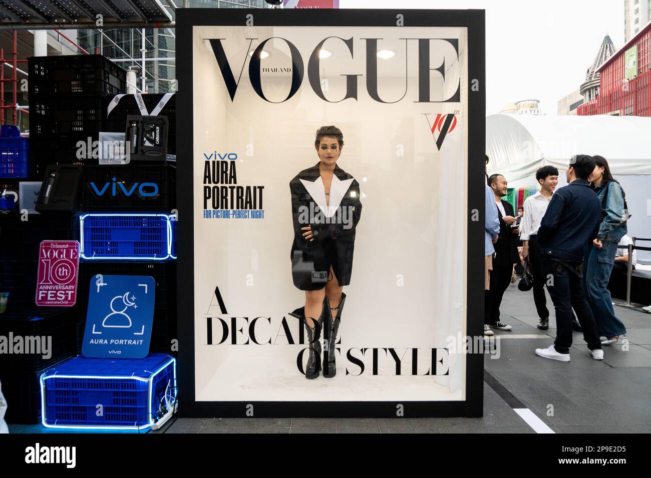 Bangkok, Thailand. 10th Mar, 2023. SILVY poses for a photo in a photo ...