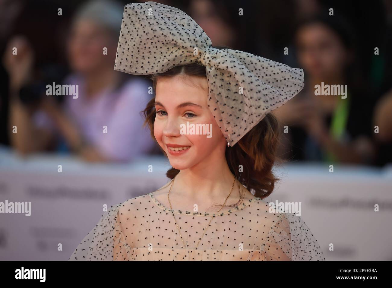 Malaga, Spain. 10th Mar, 2023. Actress Anastasia Russo attends the red ...