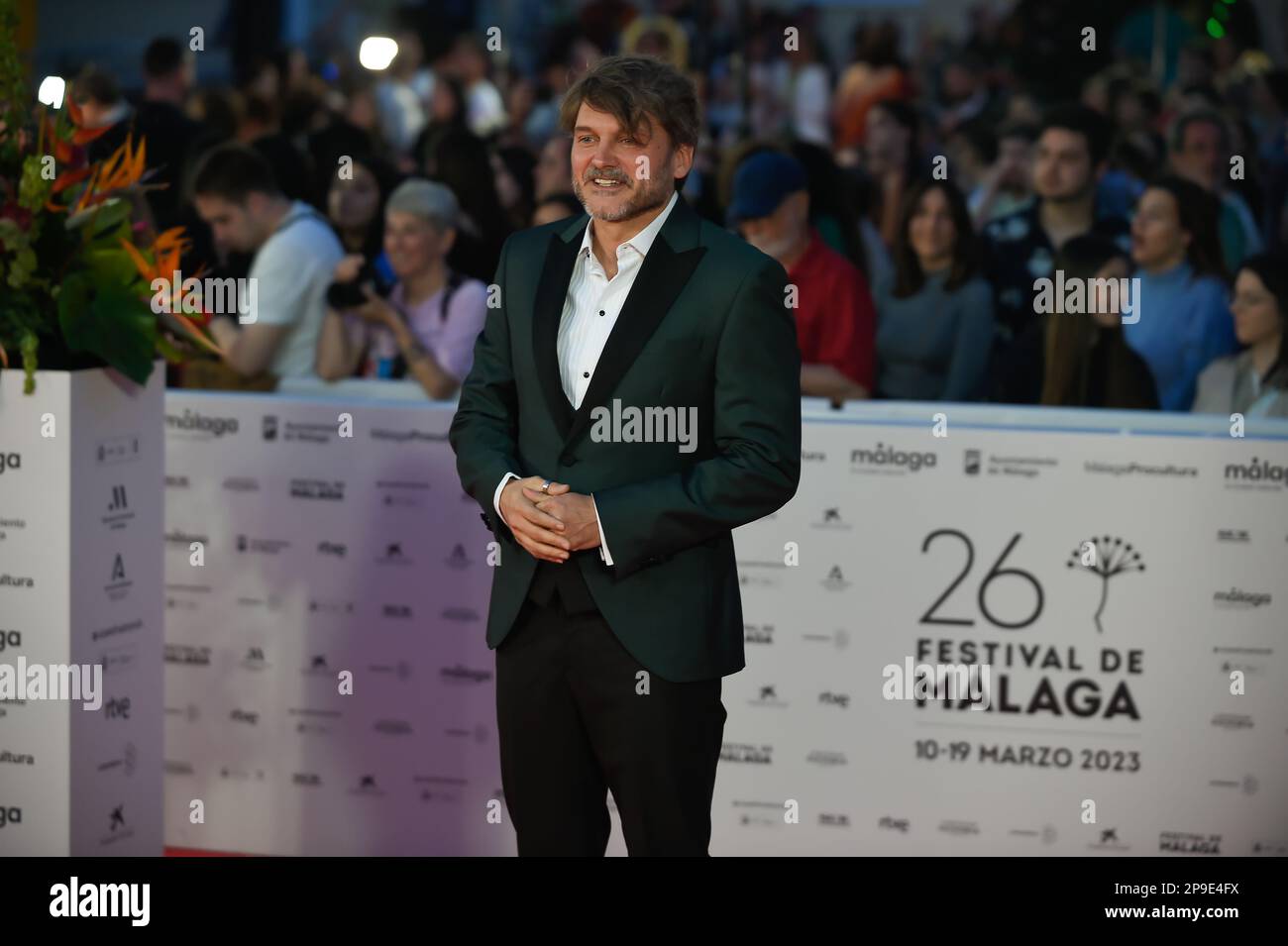 Malaga, Spain. 10th Mar, 2023. Spanish actor Salva Reina attends the ...