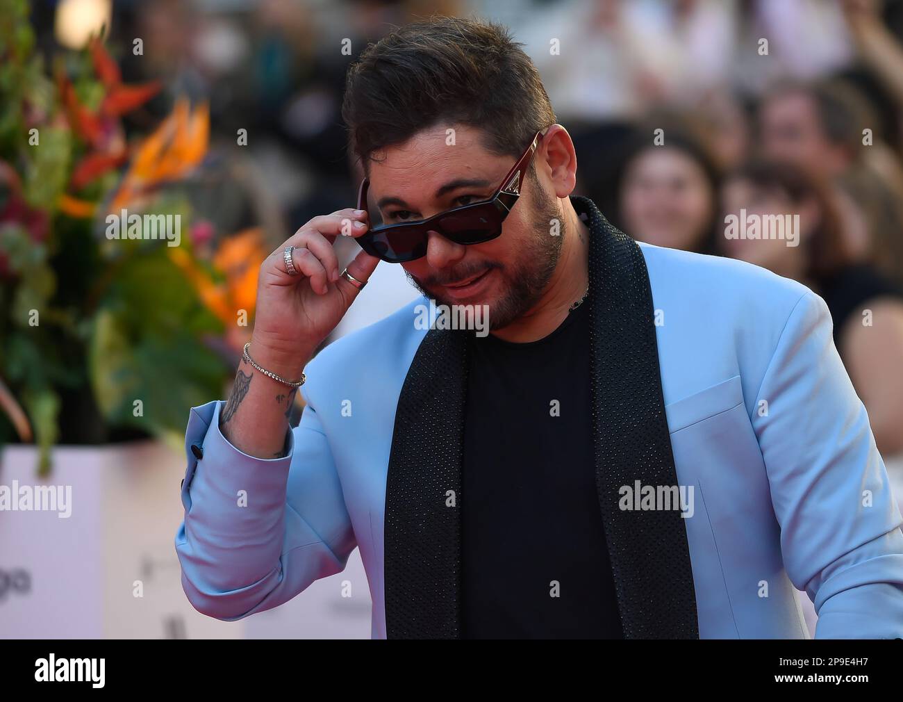 Malaga, Spain. 10th Mar, 2023. Spanish singer Miguel Poveda attends the ...