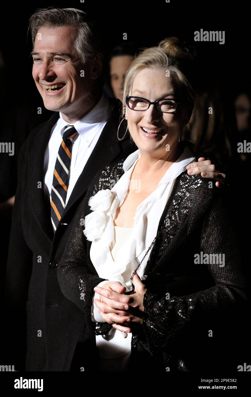 "Doubt" writer/director John Patrick Shanley, left, and cast member ...