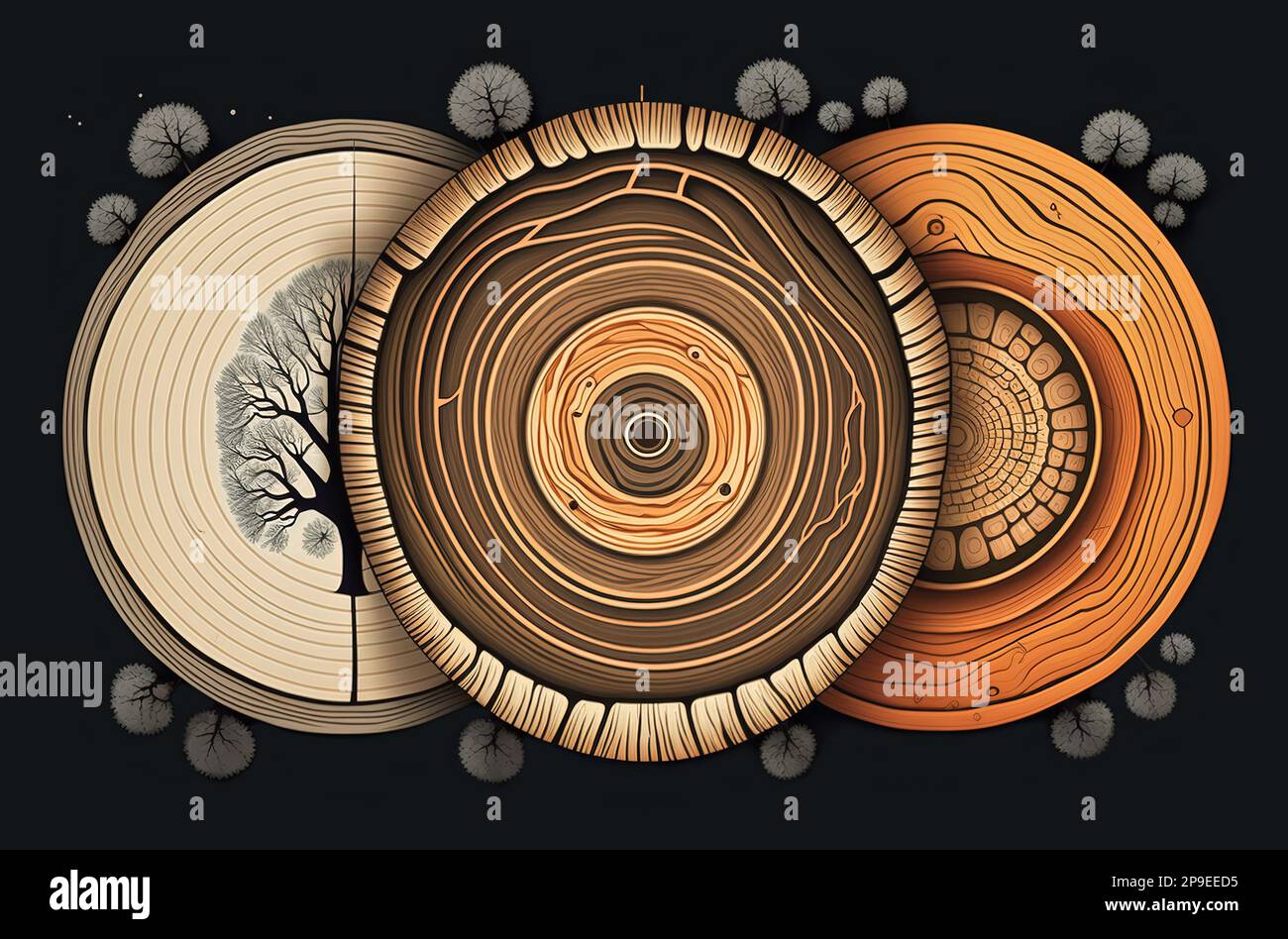 History tree ring tree rings hi-res stock photography and images - Alamy