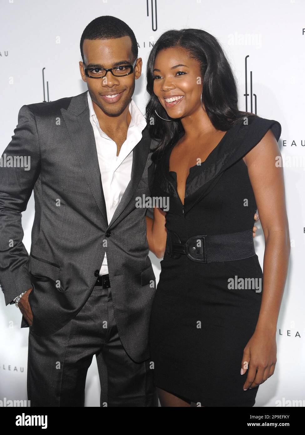 Singer Mario and actress Gabrielle Union attend the Fontainebleau Miami ...