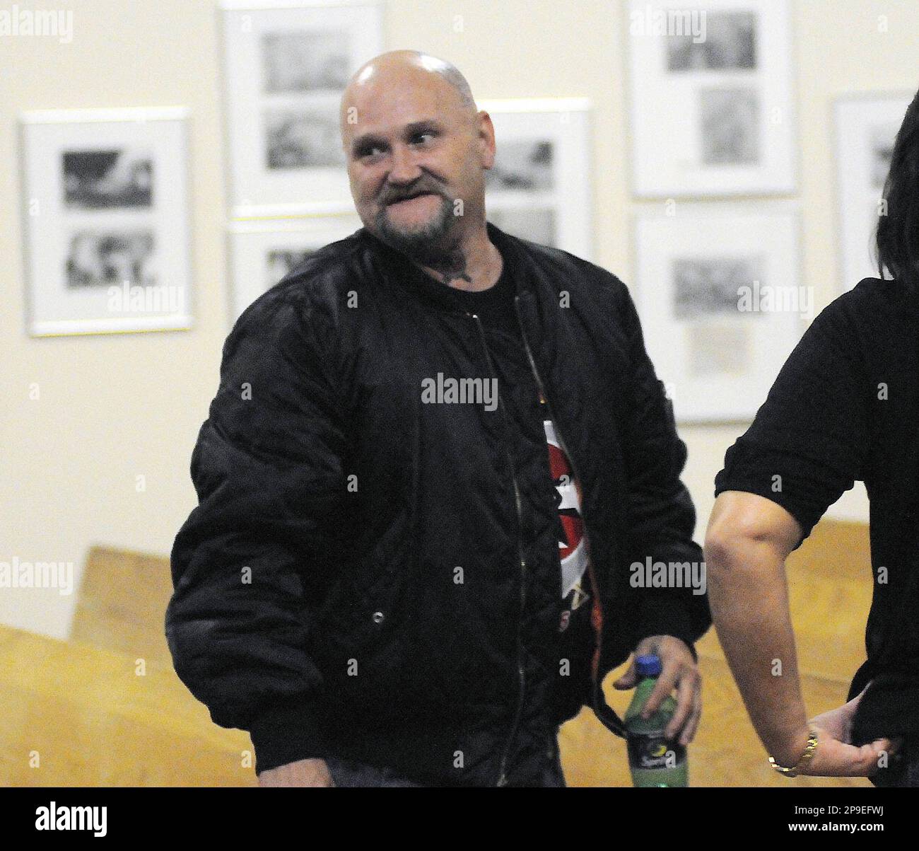 Ron Edwards, grand wizard of the Imperial Klans of America, leaves the ...