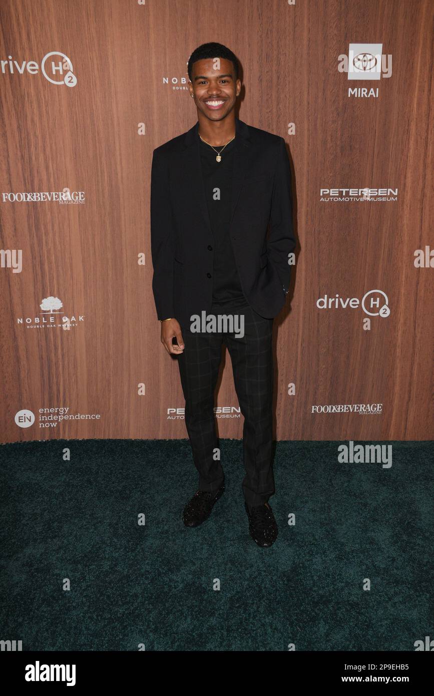 Jaden Lucas Miller attends the DriveH2 Pre-Oscar Gala Stock Photo - Alamy