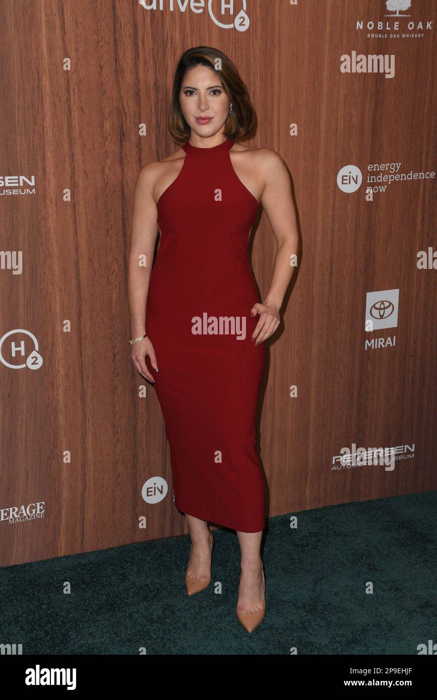 Ashley Arpel attends the DriveH2 Pre-Oscar Gala Stock Photo - Alamy