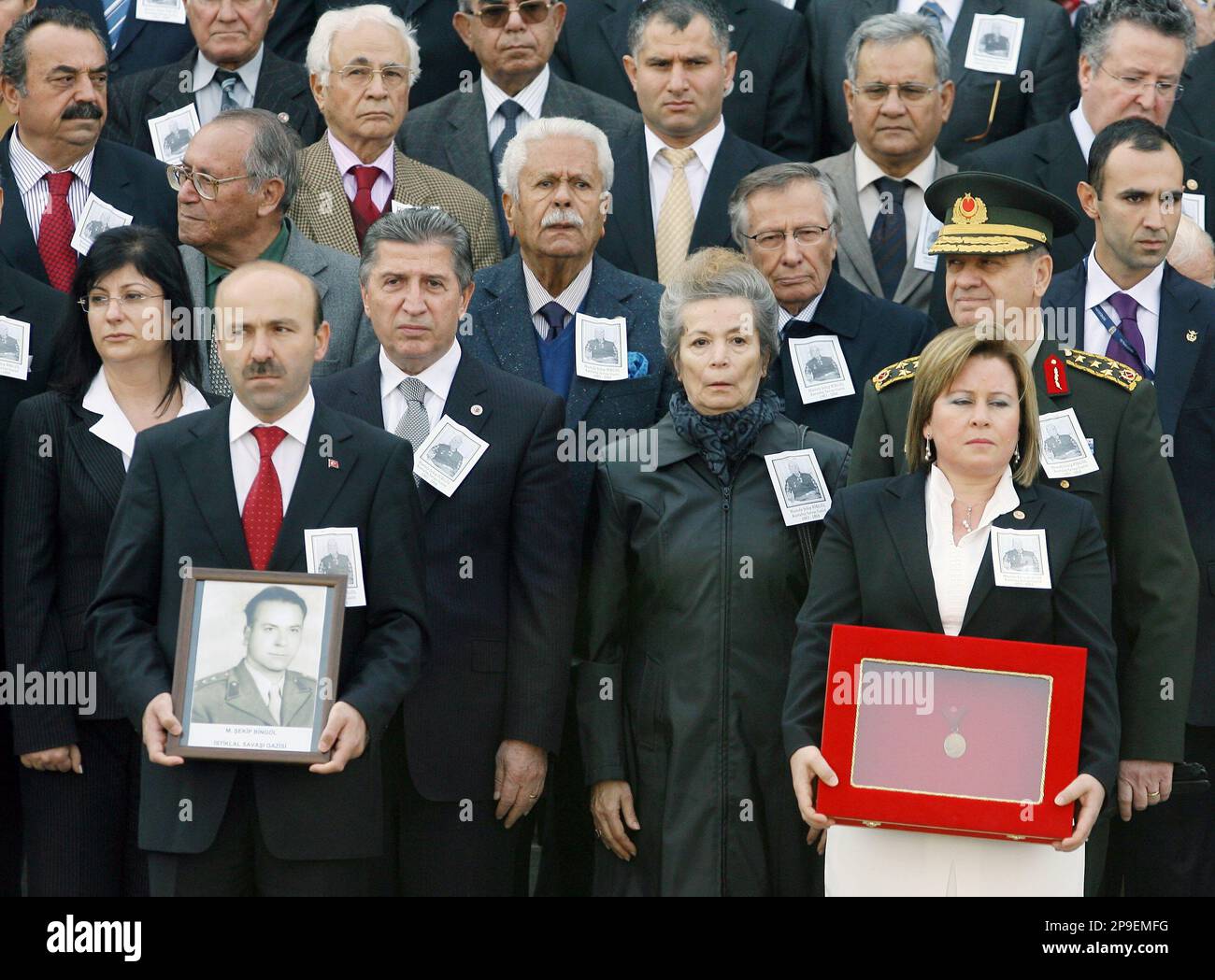 Turkish leaders, army commanders, family members and thousands of ...