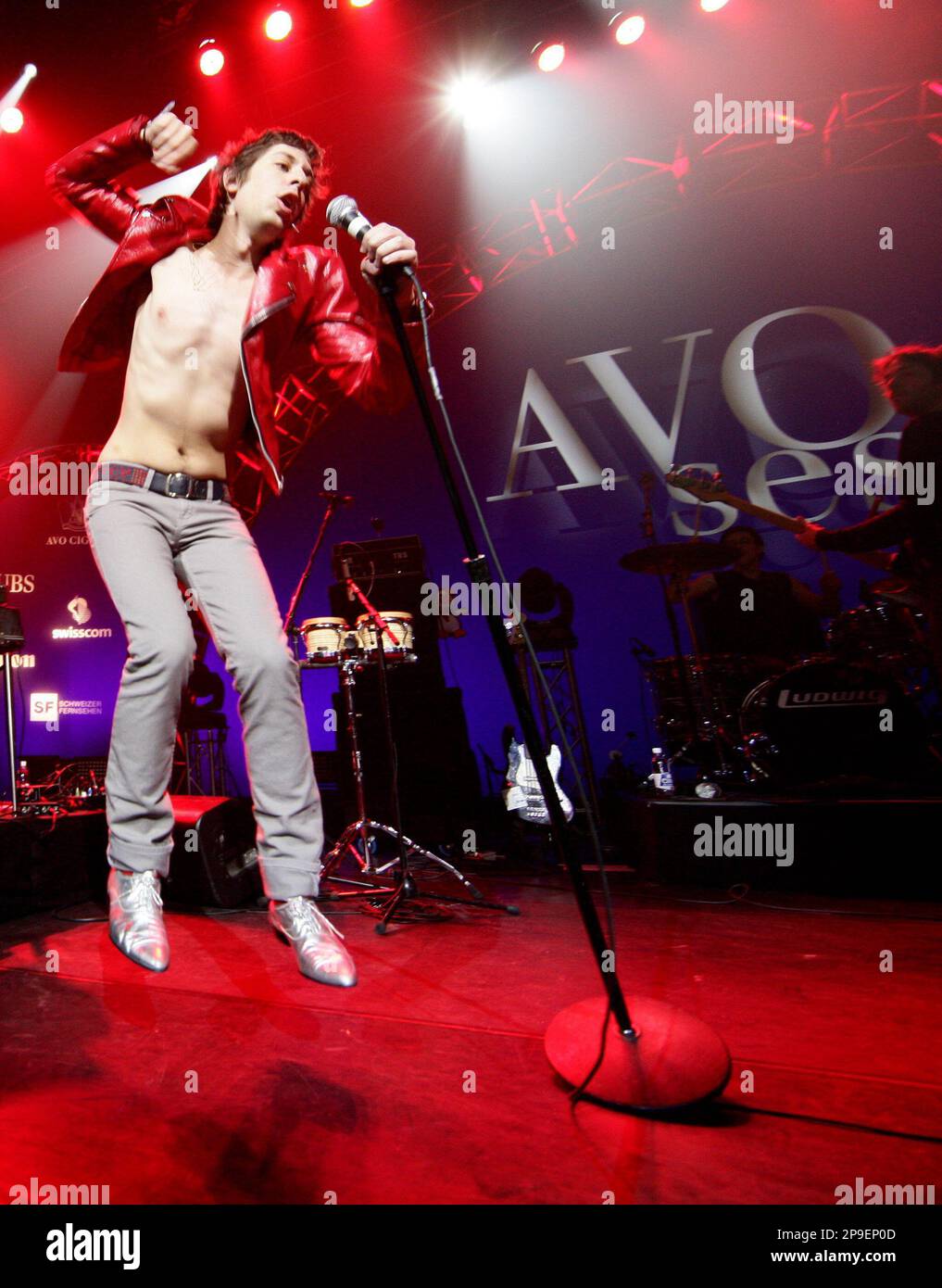 US singer and songwriter Adam Green performs on stage at the Avo ...