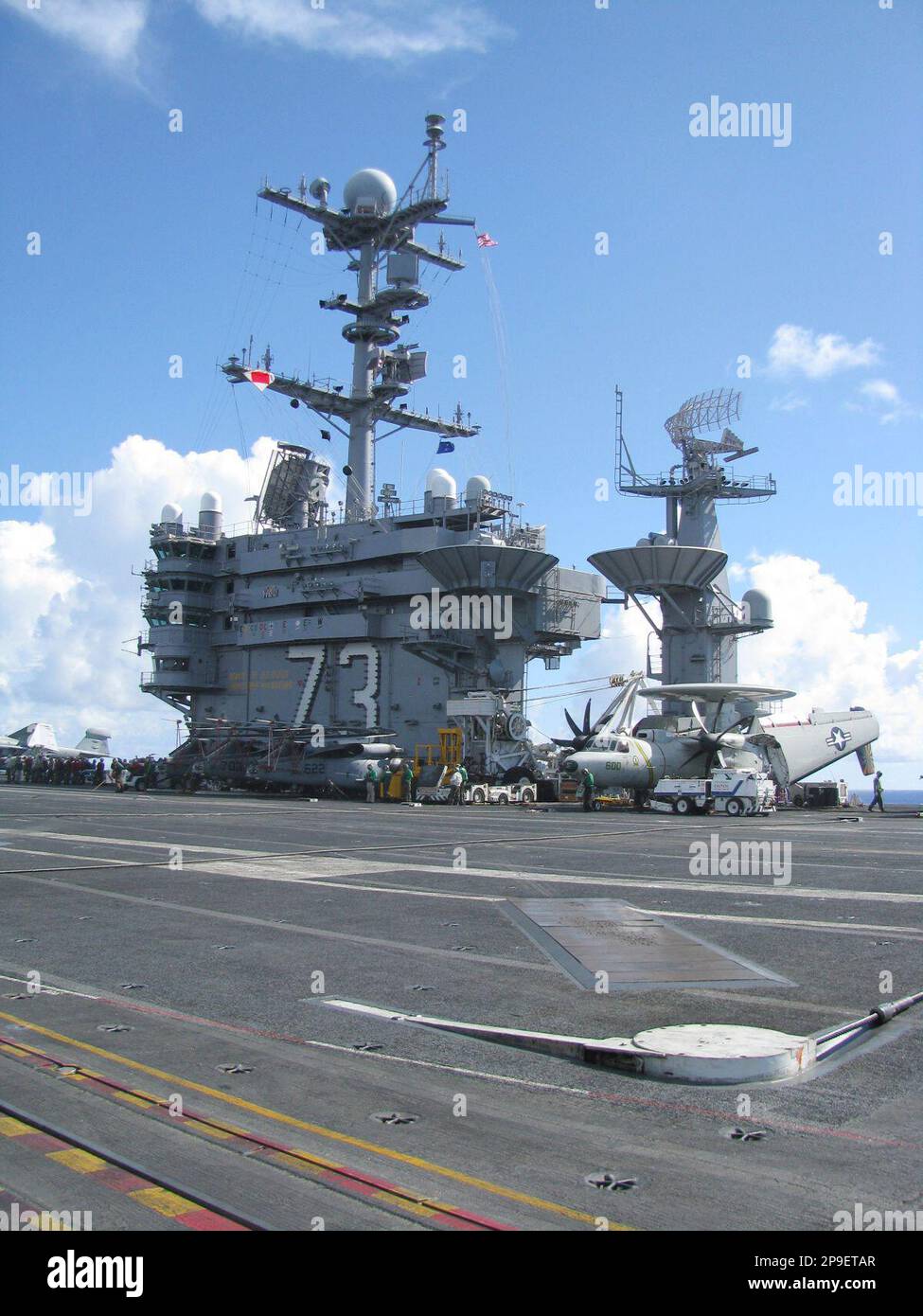 **ADVANCE FOR SUNDAY, NOV. 16** One of four arresting cables is seen ...