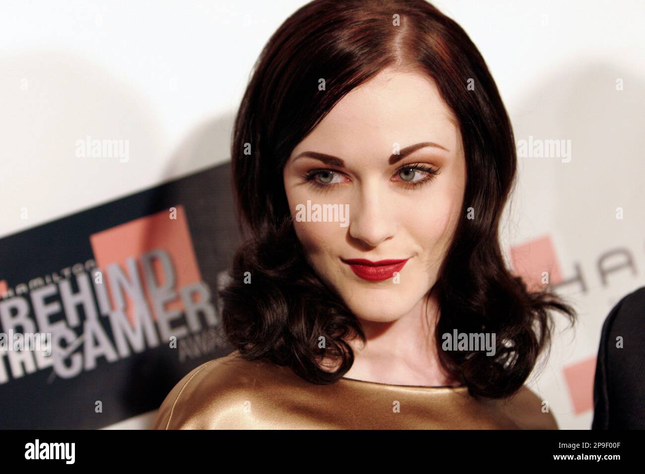 Evan Rachel Wood poses for photographers at The Behind the Camera ...