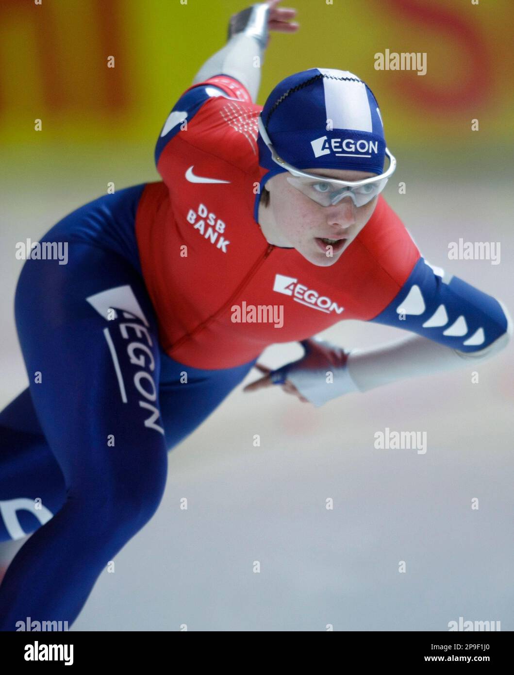 Laurine van Riessen from Netherlands in action during the women's 1,000 ...