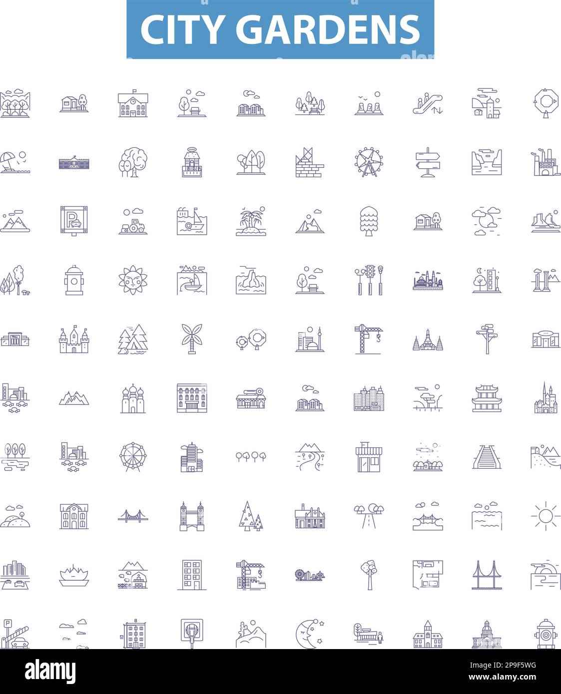 Paths pergolas Stock Vector Images - Alamy