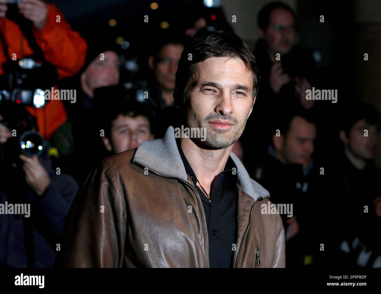 French actor Olivier Martinez arrives for the UK film premiere of Body ...