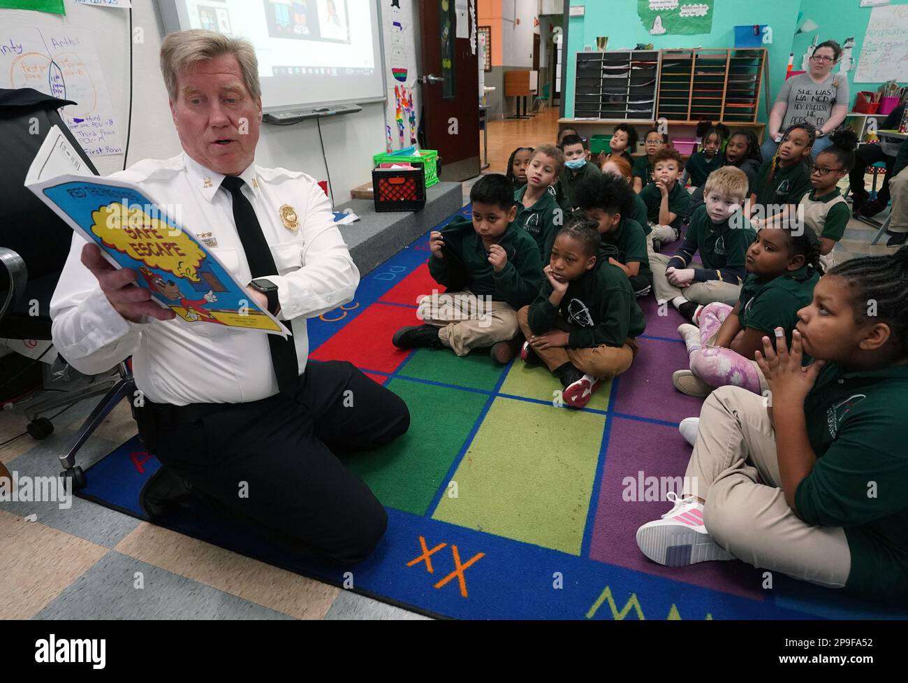 St. Louis, United States. 10th Mar, 2023. St. Louis Fire Captain John ...