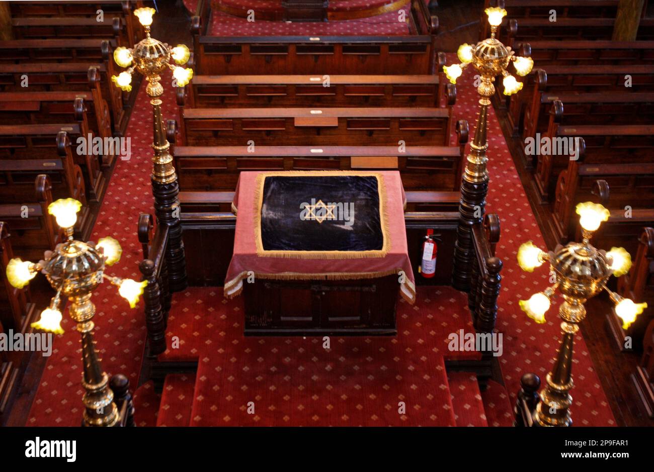 The recently restored Eldridge Street Synagogue, a National Historic ...