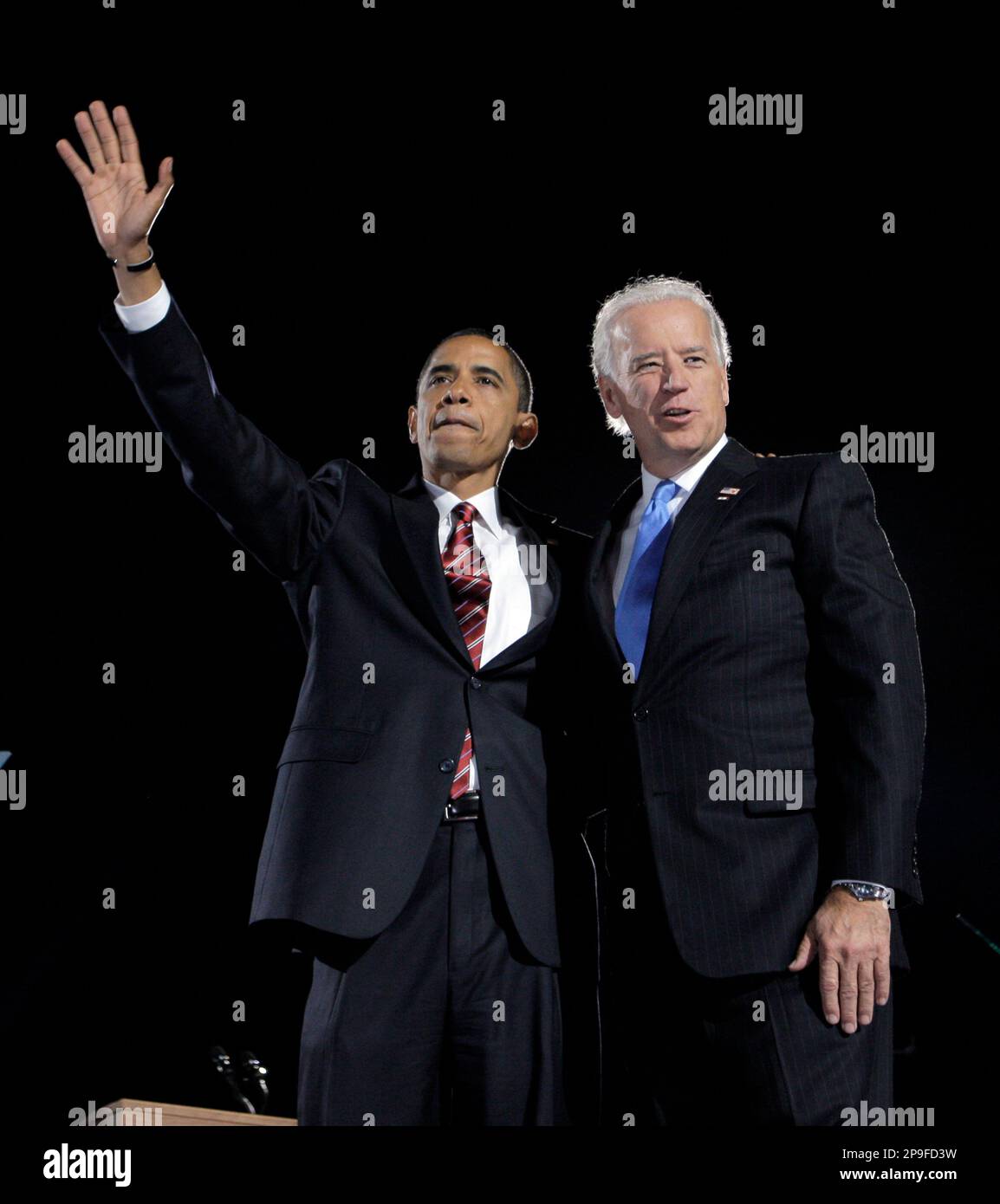 President-elect Barack Obama, left, and Vice President-elect Joe Biden ...