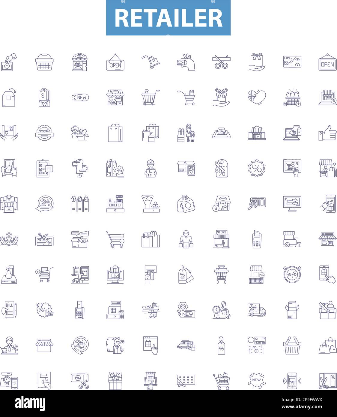 Trader store Stock Vector Images - Alamy