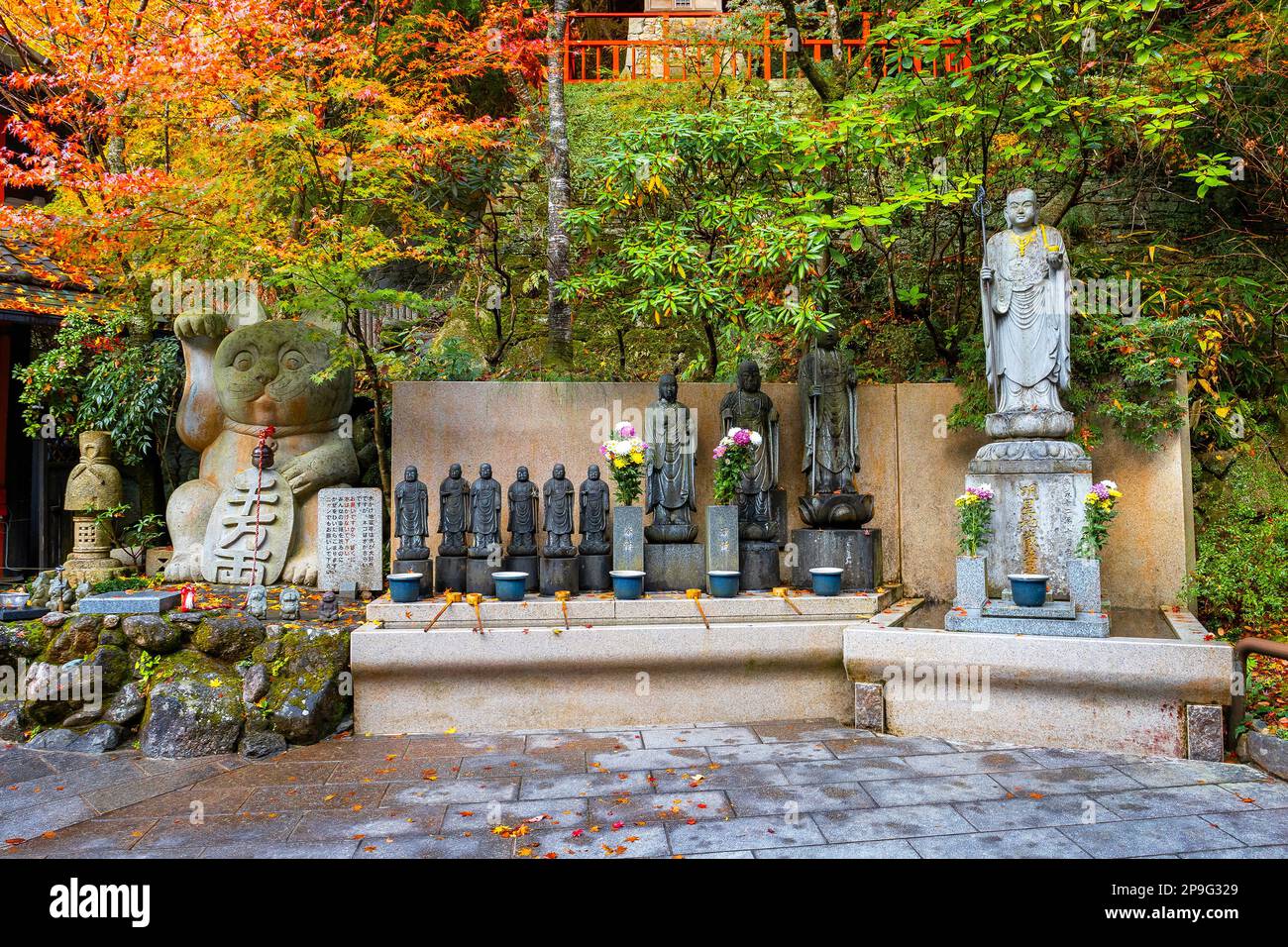Fukuoka, Japan - Nov 21 2022: Nanzoin Temple in Fukuoka is home to a ...
