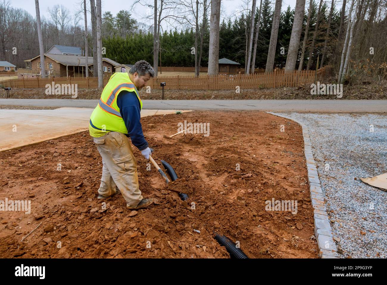 Installing drainage system requires proper planning reduce soil erosion ...
