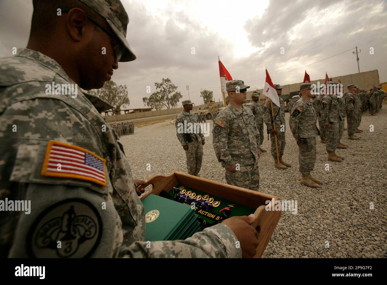 A U.S.Army soldier from 3rd Squadron, 3rd Armored Cavalry Regiment ...