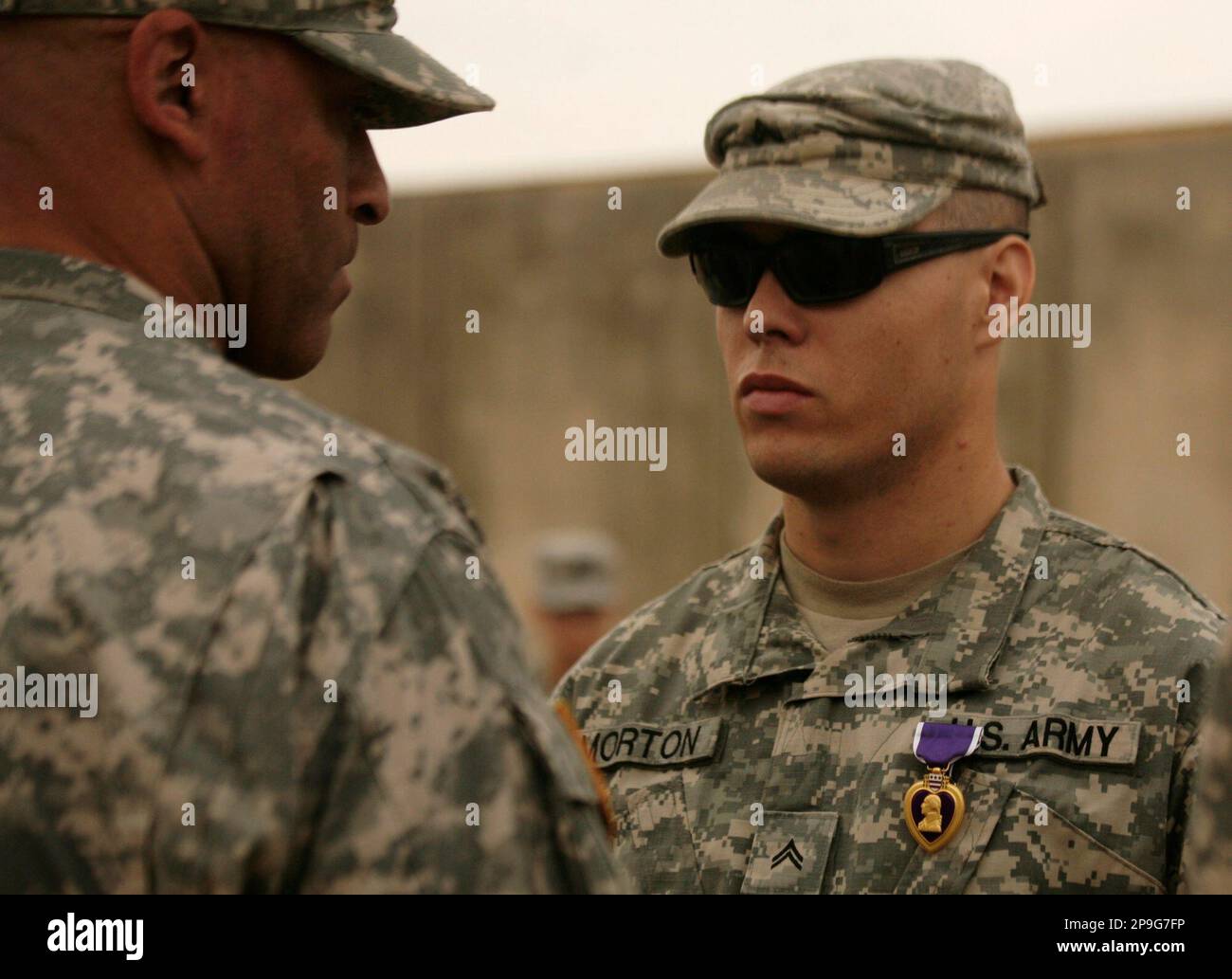 U.S.Army Cpl. Sean Morton, 25, from Boston, Ma. of Killer Troop, 3rd ...