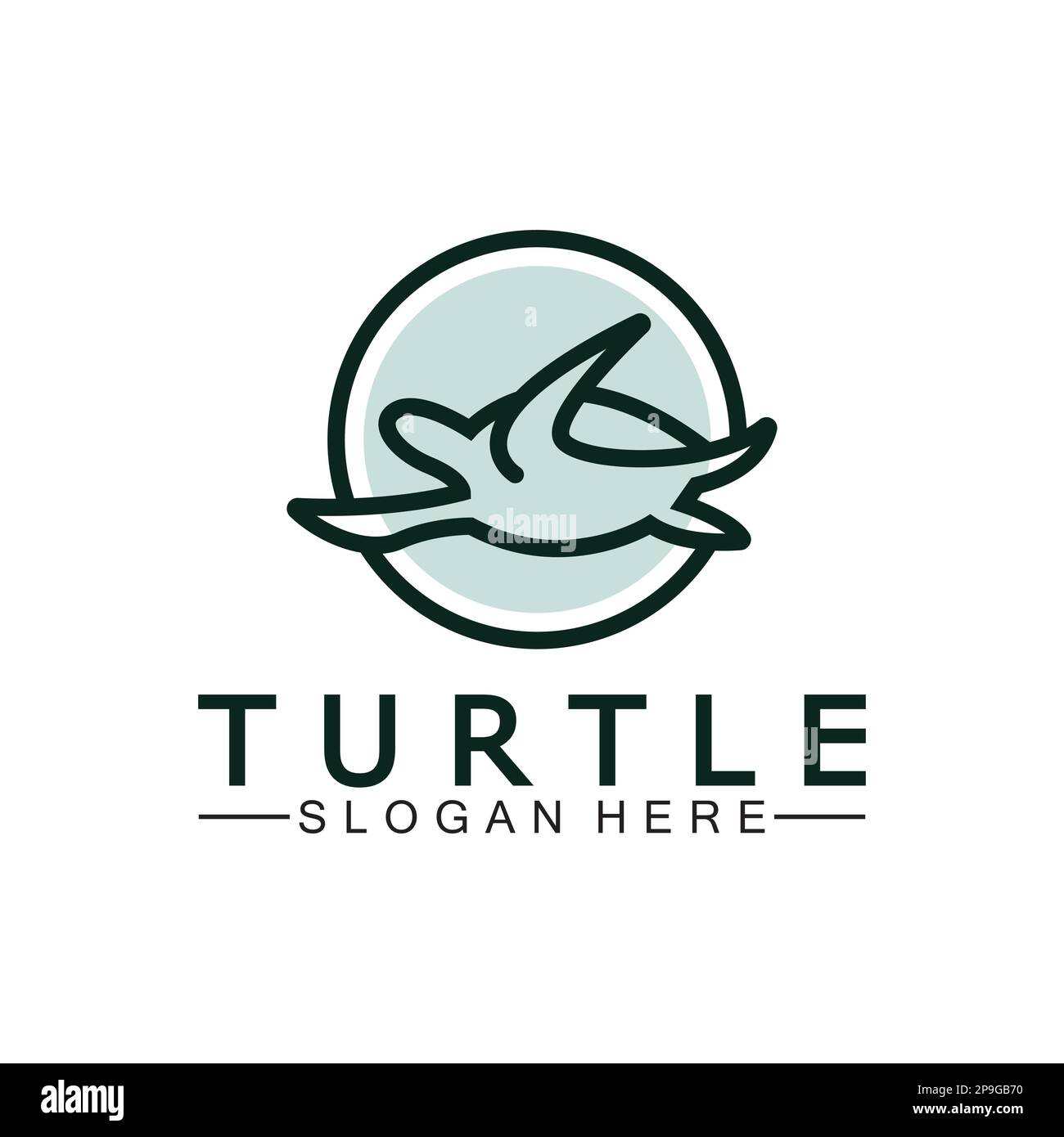 Turtle icon, Sea turtle vector illustration, Logo for buttons, websites ...