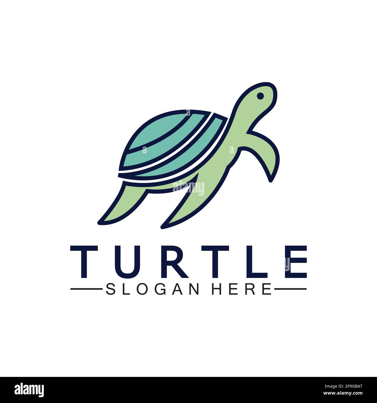Turtle icon, Sea turtle vector illustration, Logo for buttons, websites ...