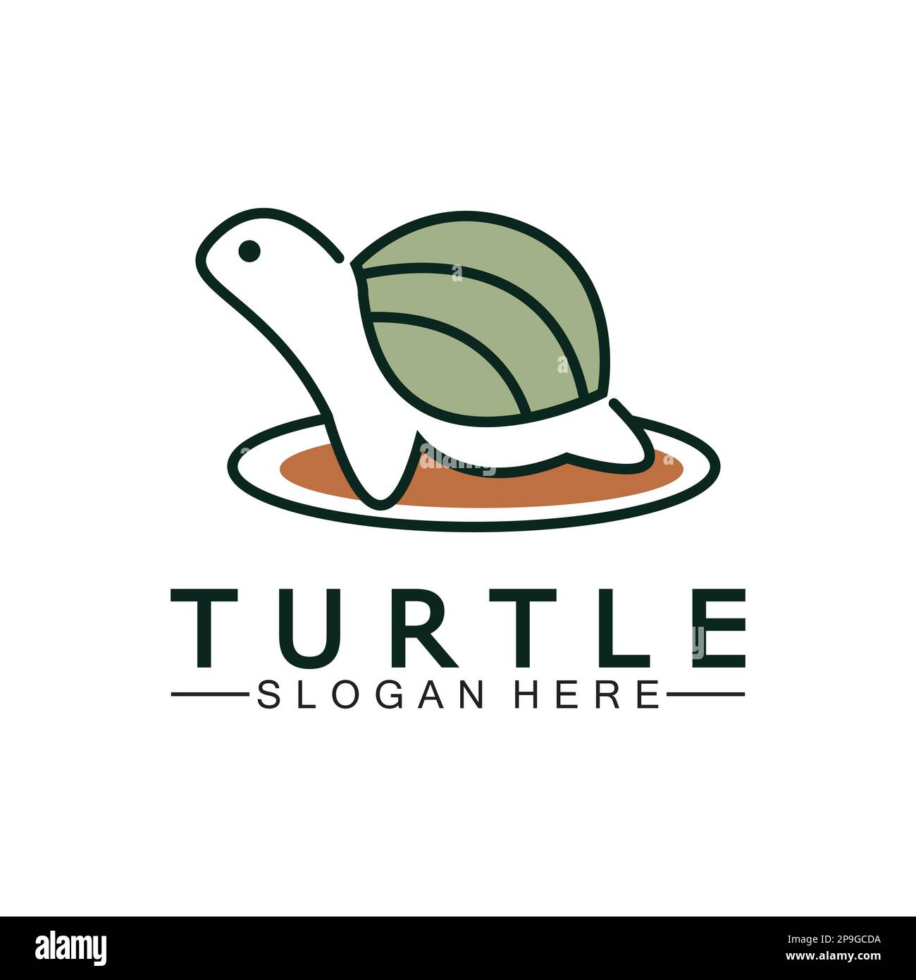 Turtle icon, Sea turtle vector illustration, Logo for buttons, websites ...