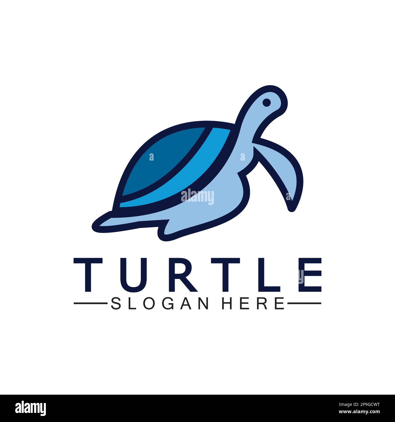 Turtle icon, Sea turtle vector illustration, Logo for buttons, websites ...