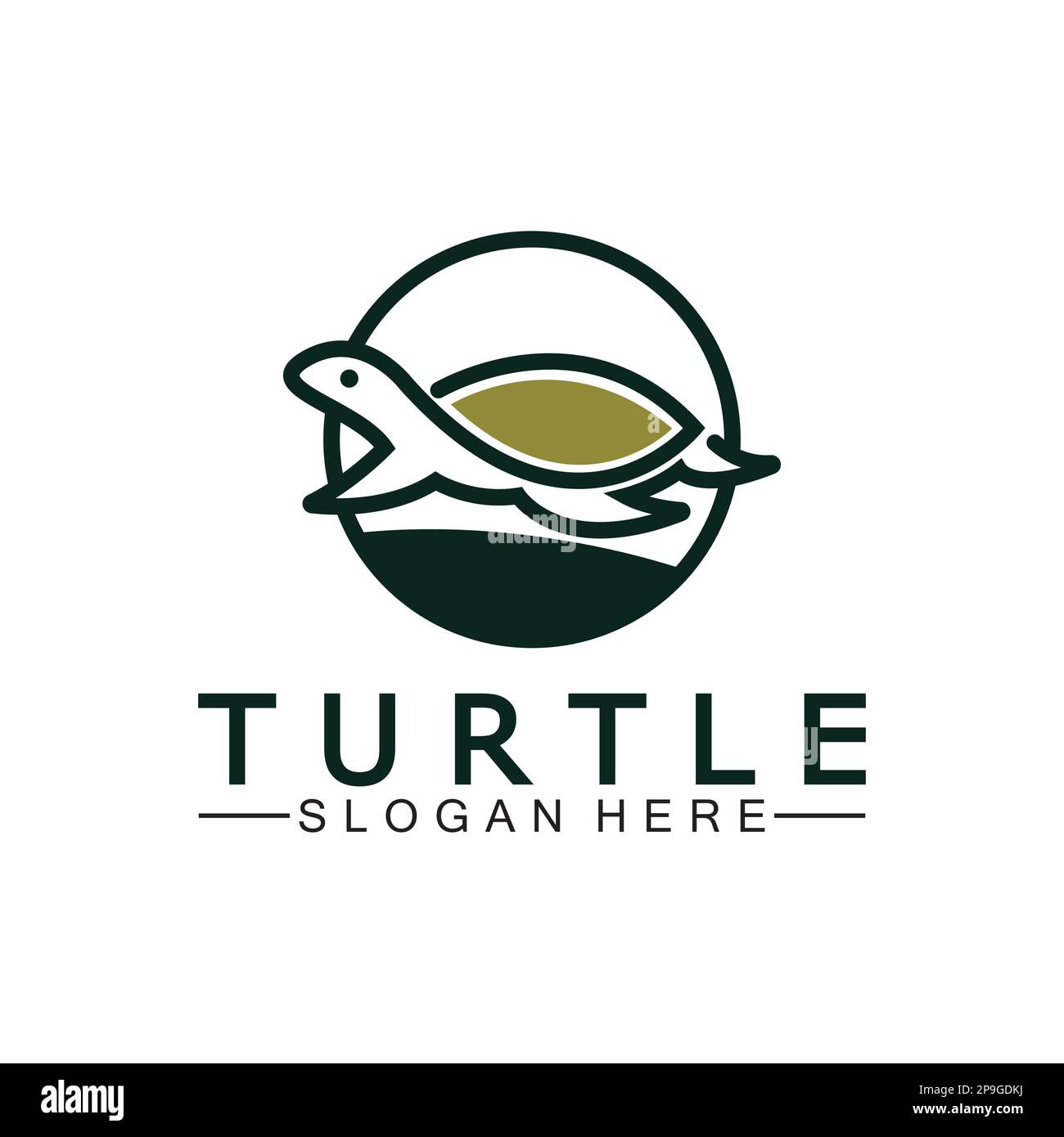 Turtle icon, Sea turtle vector illustration, Logo for buttons, websites ...