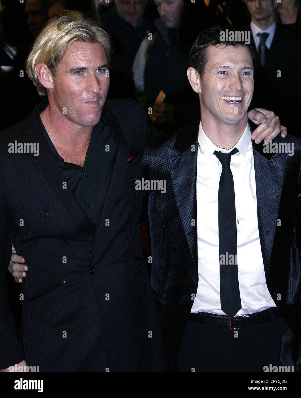 English soccer club Crystal Palace's chairman Simon Jordan, left, and ...