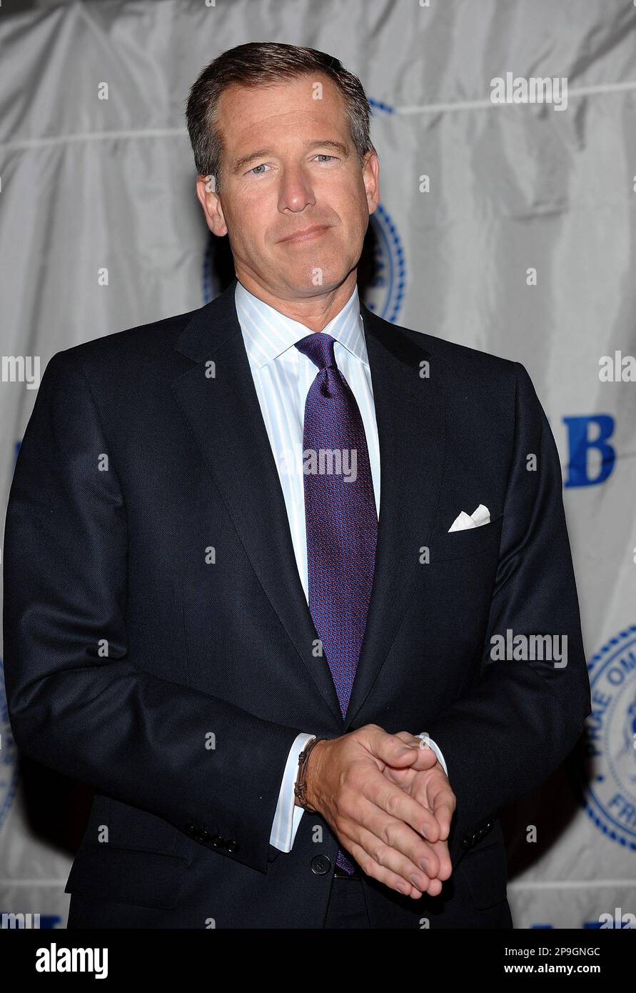 NBC news anchor Brian Williams attends the Friars Club Roast of "Today ...