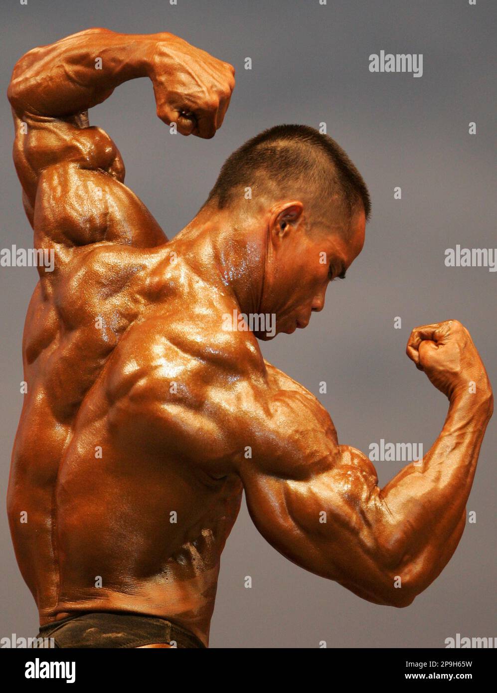 Lam Nguyen Van of Vietnam performs during finals beach man's 65 kg body ...