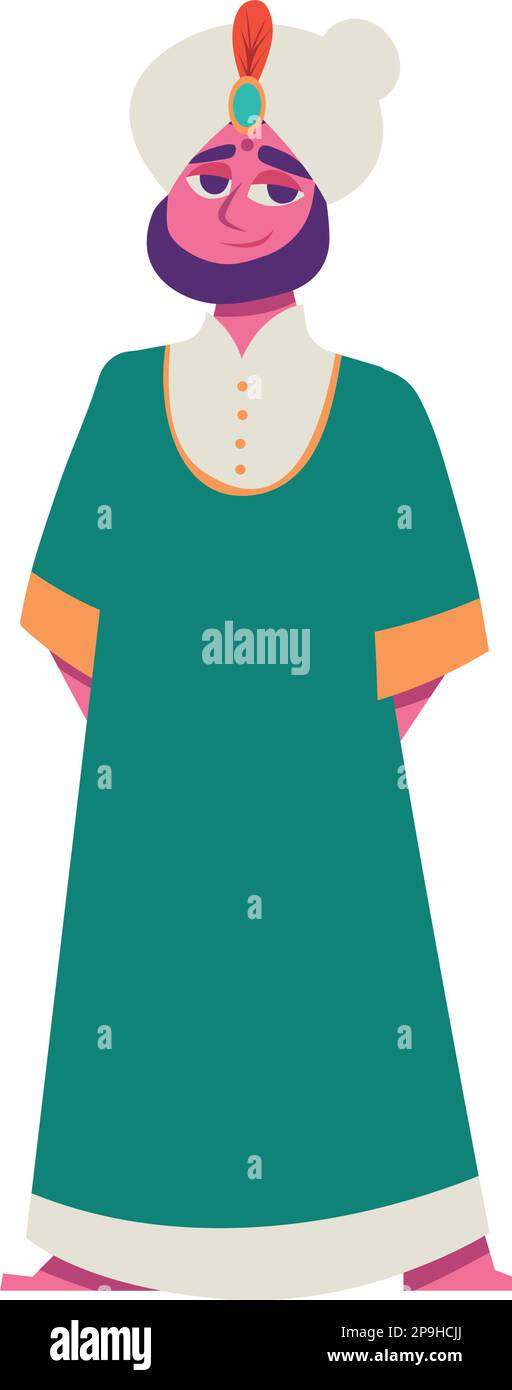 indian man character Stock Vector Image & Art - Alamy