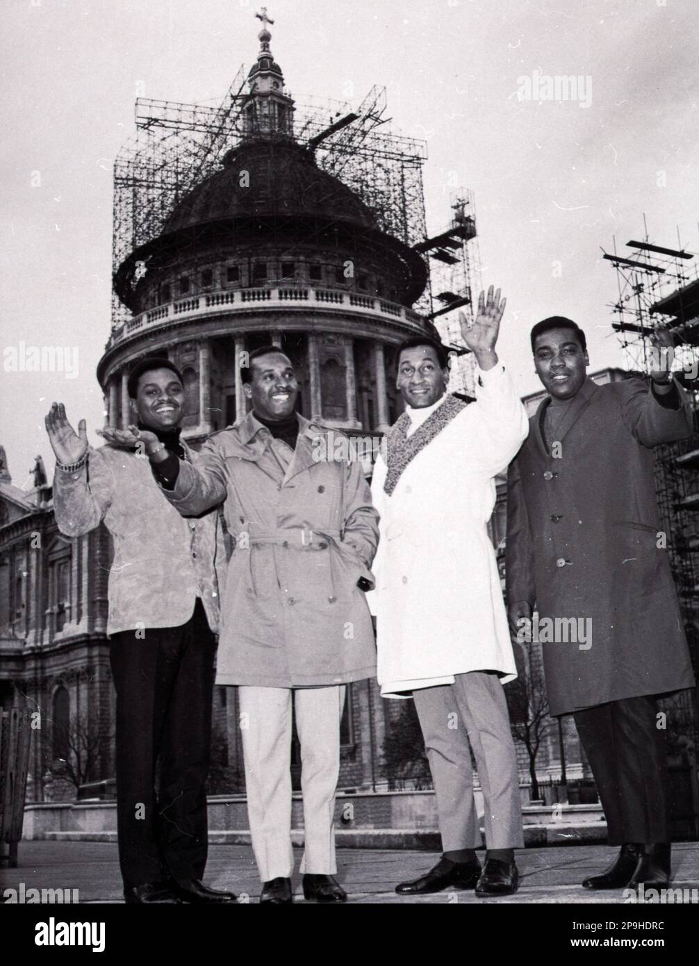 **FILE ** This Nov. 14, 1966 file photo shows the "Four Tops", outside ...