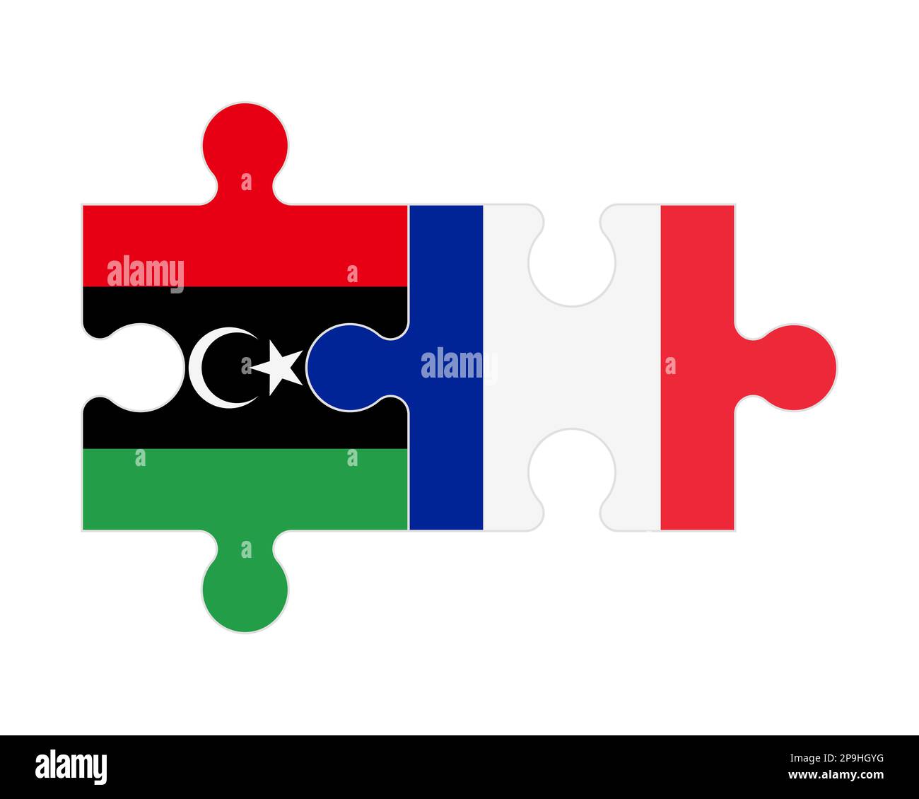 Libya france flag Cut Out Stock Images & Pictures - Alamy