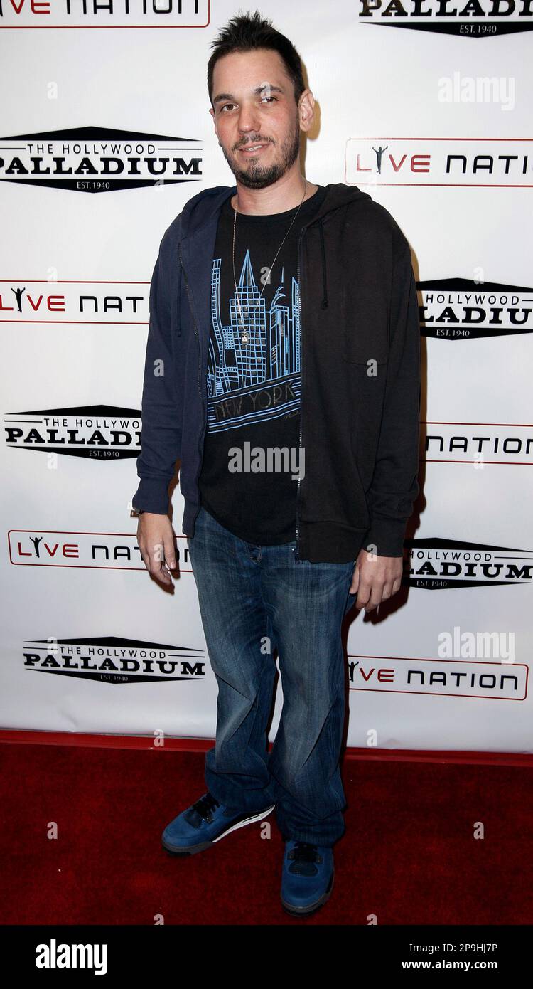 DJ-AM aka Adam Goldstein arrives at the grand reopening of the ...