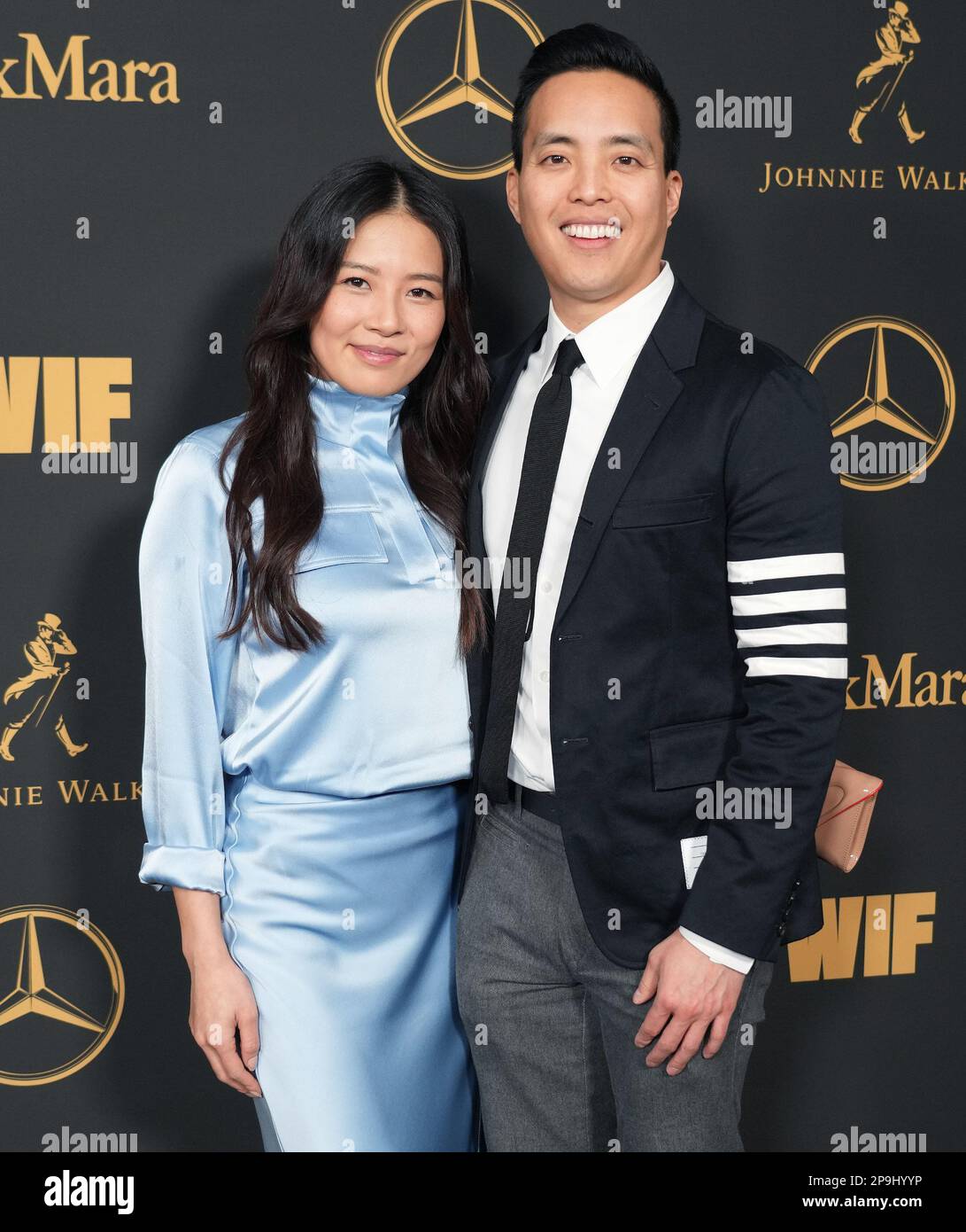 Los Angeles, USA. 10th Mar, 2023. (L-R) Christine Ko and Alan Yang ...