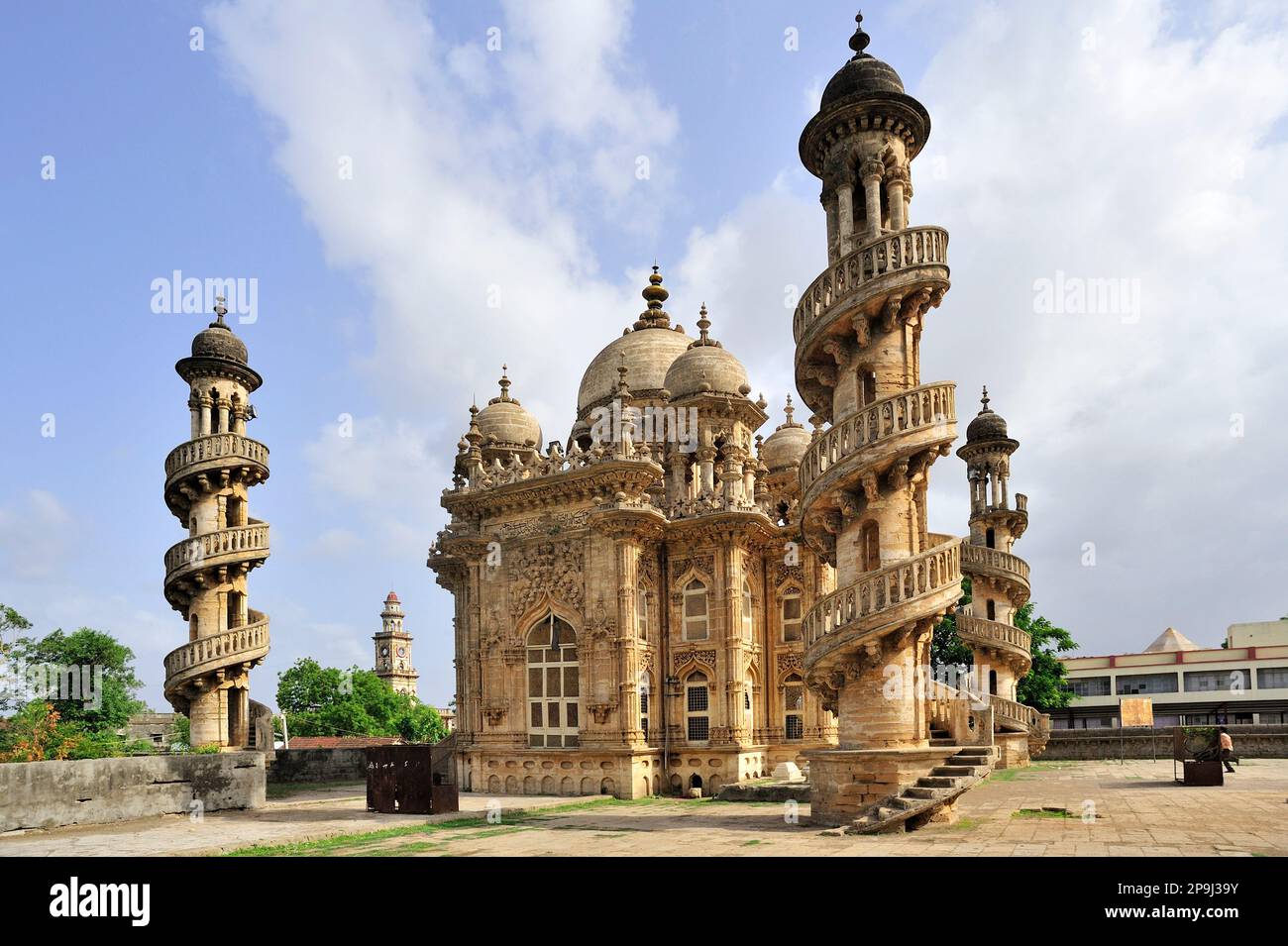 Beautifully decorated architectural building of Mahabat Maqbara at ...