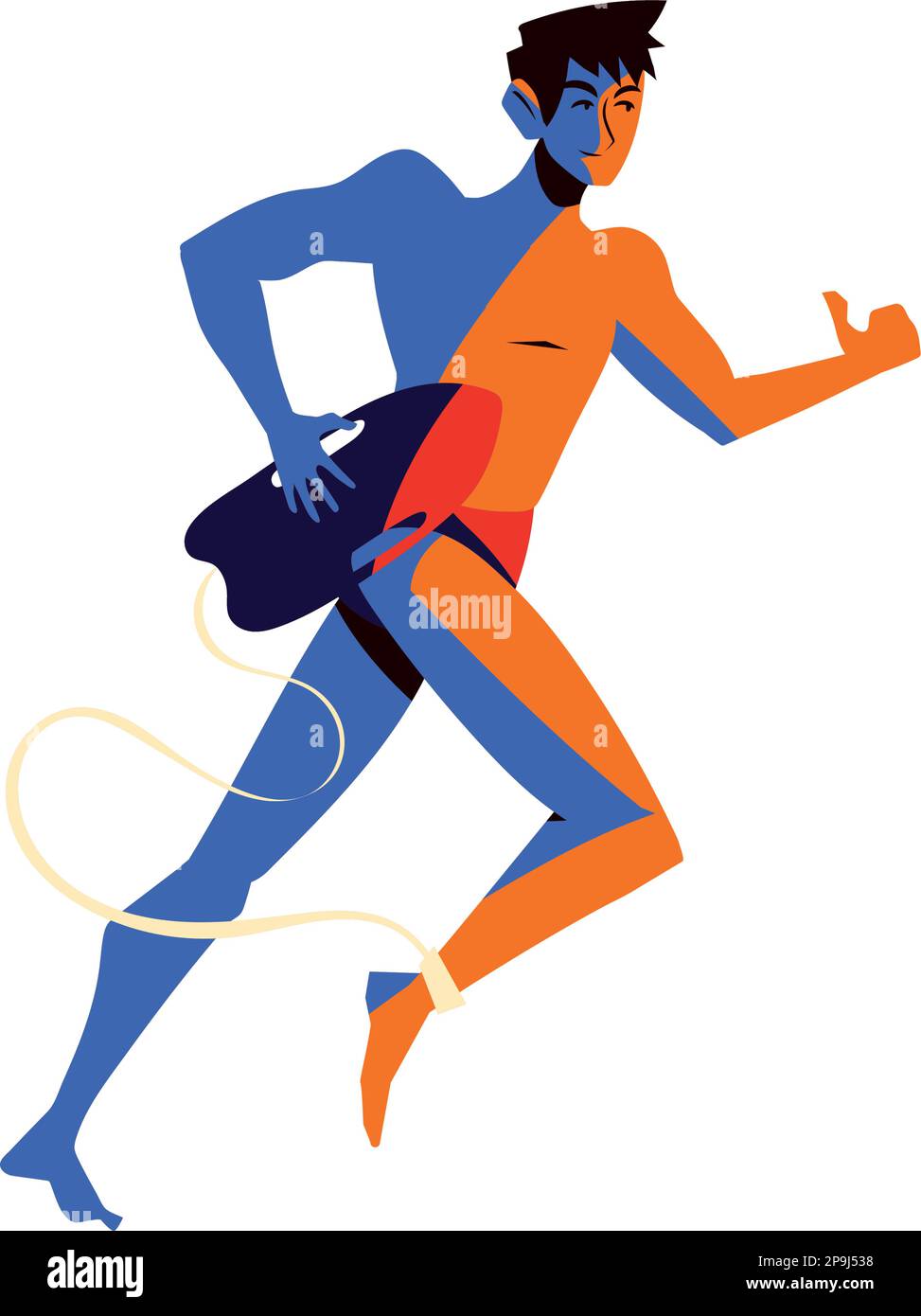 Male lifeguard beach Cut Out Stock Images & Pictures - Alamy