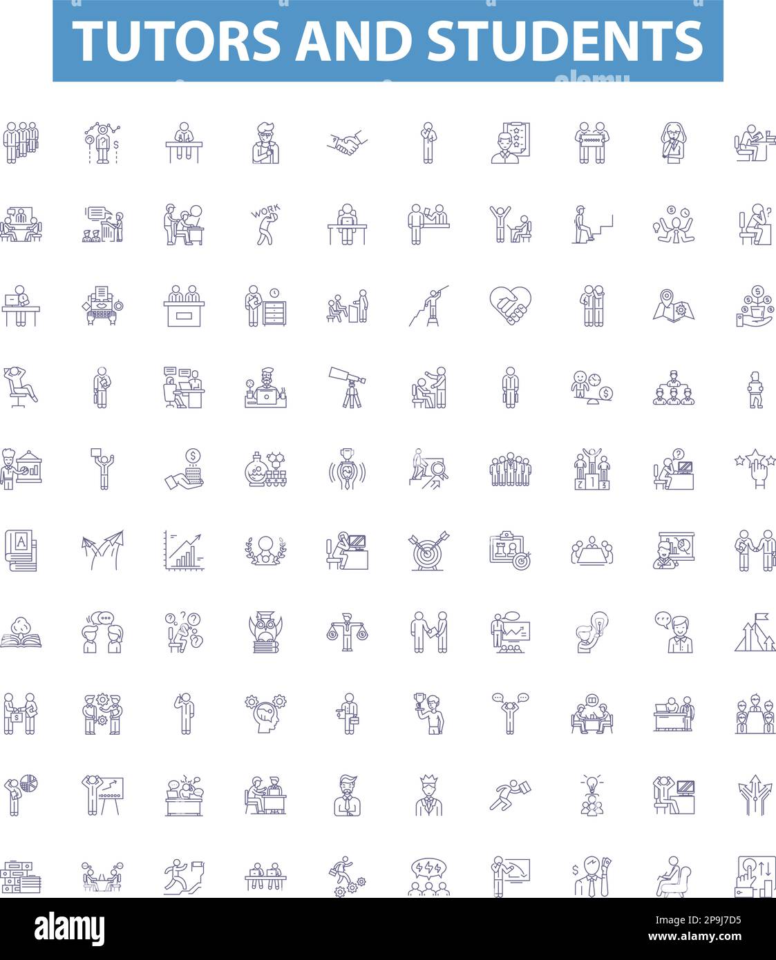 Mentoring and guiding Stock Vector Images - Alamy