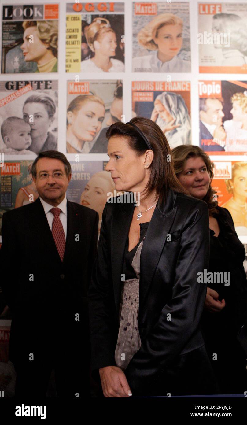 Princess Stephanie of Monaco seen at the opening ceremony of The Grace ...