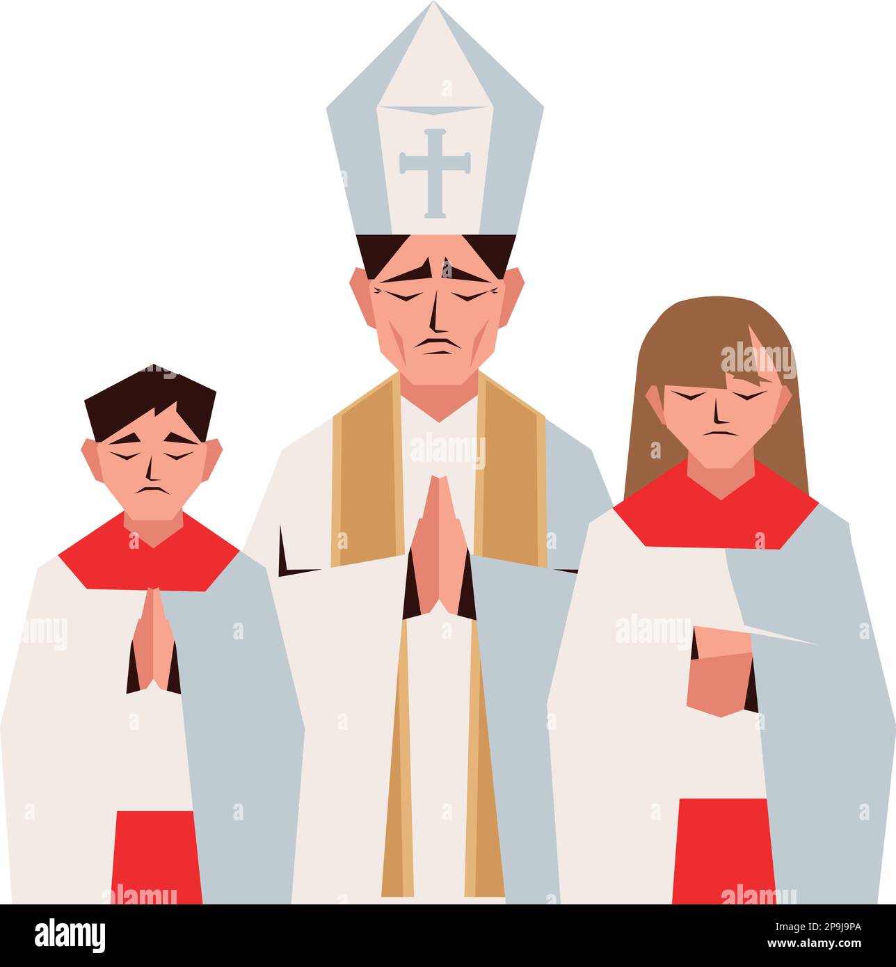 characters catholic praying Stock Vector Image & Art - Alamy characters catholic praying Stock Vector Image & Art - Alamy