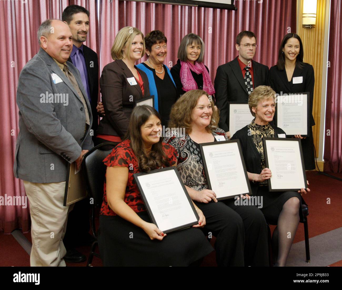 Washington state Superintendent of Public Instruction Terry Bergeson ...