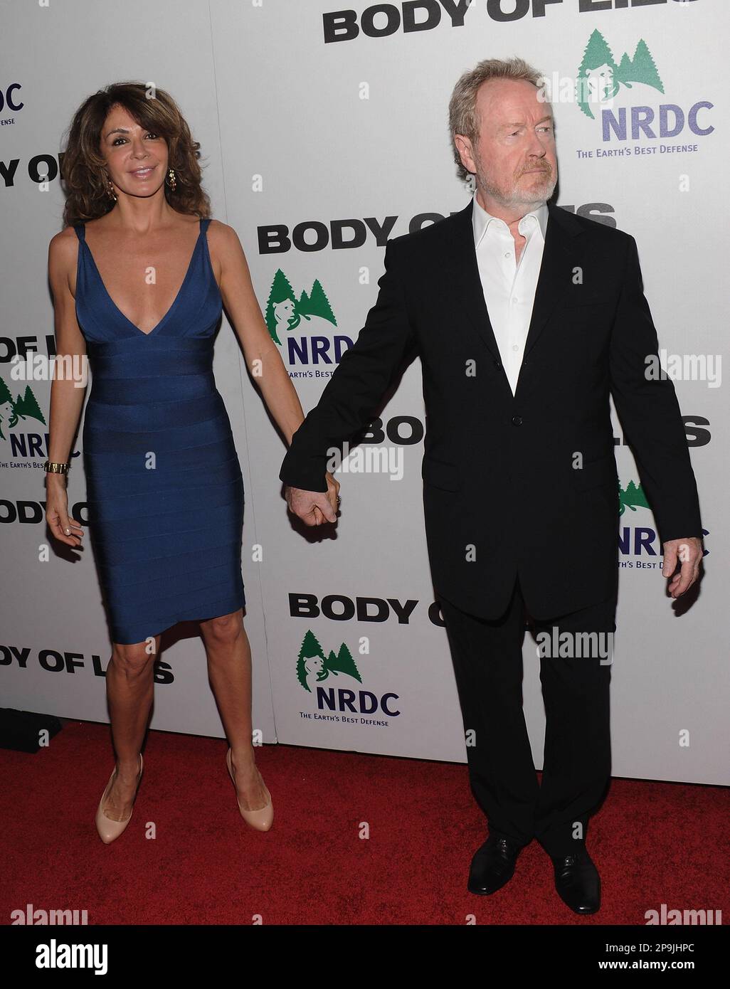 Director Ridley Scott and girlfriend Giannina Facio attend the world ... Director Ridley Scott and girlfriend Giannina Facio attend the world ...