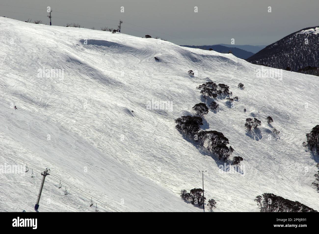 Victorian alps snow australia hi-res stock photography and images - Alamy