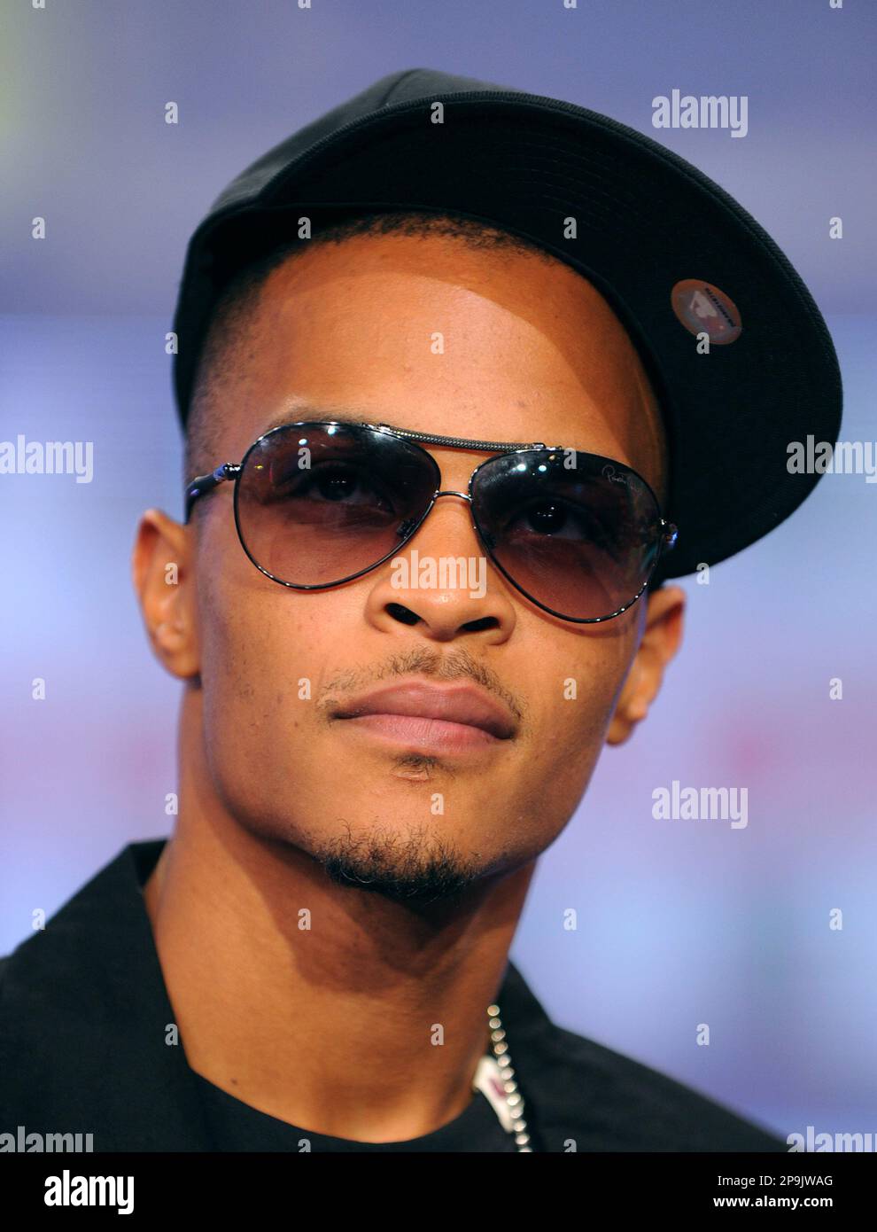 ** FILE ** In this Aug. 12, 2008 file photo, rapper T.I. makes an ...