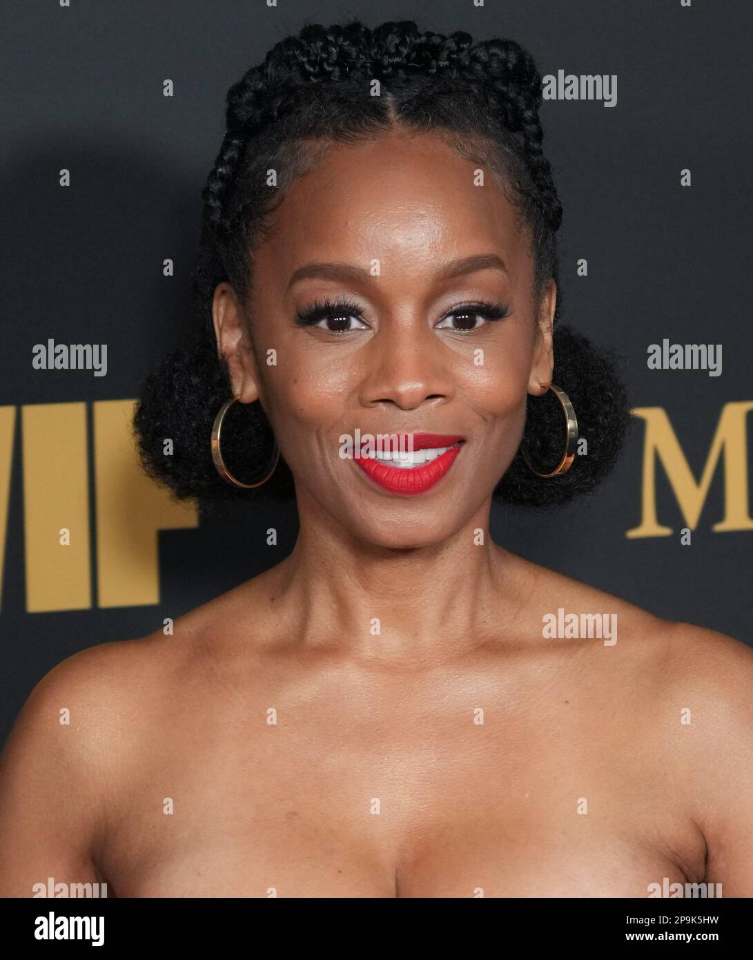 Los Angeles, USA. 10th Mar, 2023. Anika Noni Rose arrives at the 16th Annual WIF Oscar Party ...