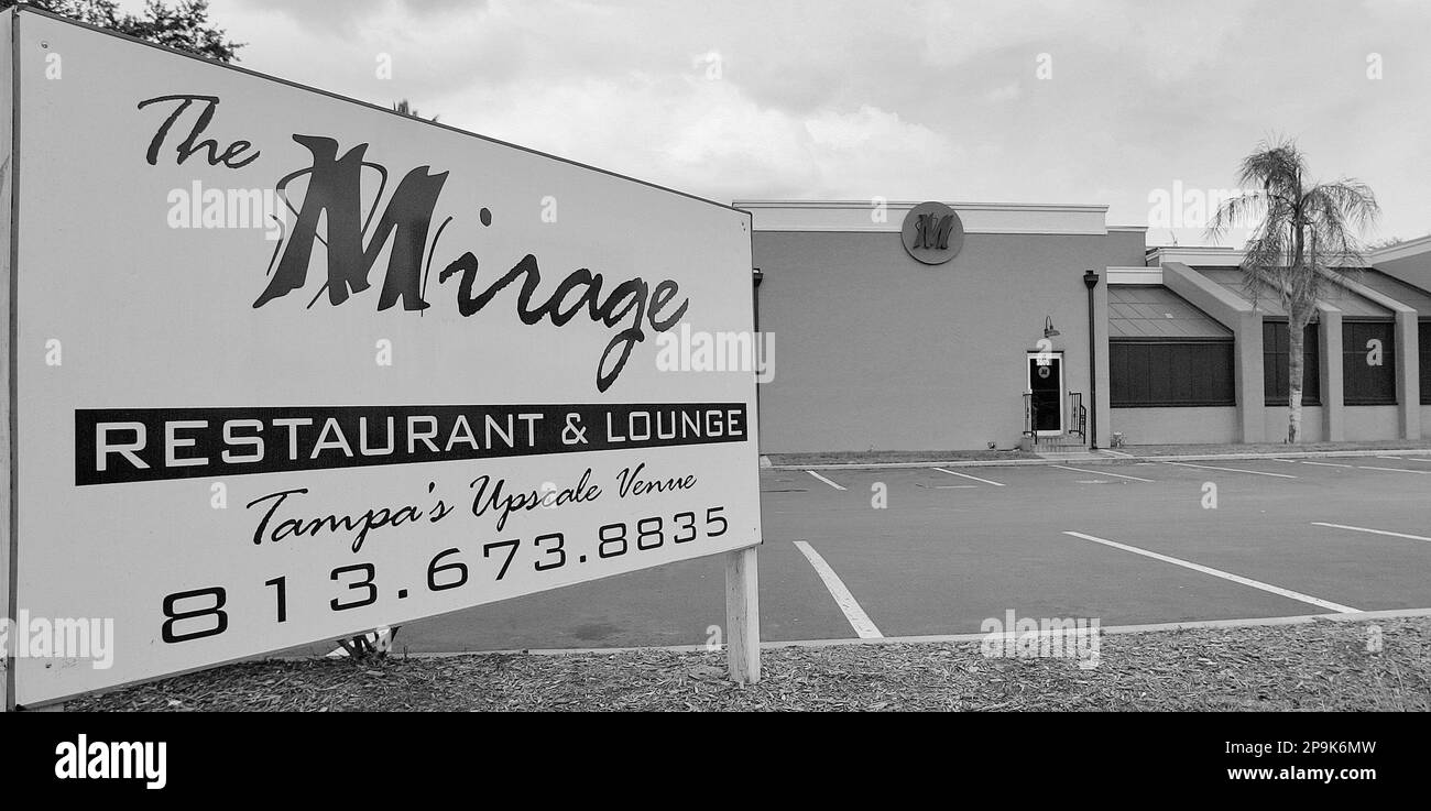 The Club Mirage, shown Sept. 9, 2008 in Tampa, Fla., was allegedly the ...