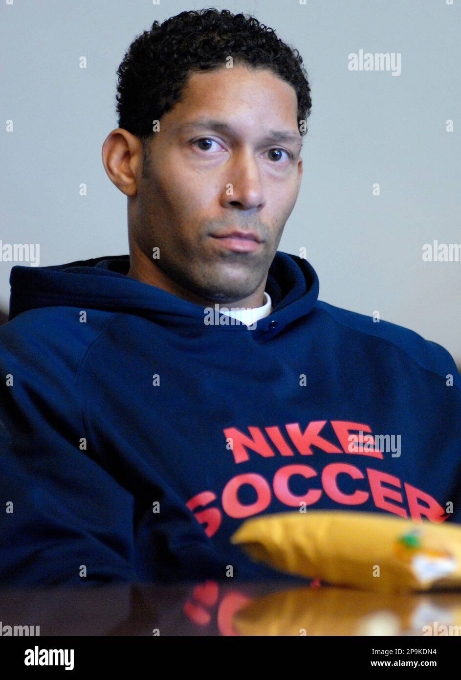 Ivan Latimore sits in municipal court, Friday, Sept. 26, 2008, during ...
